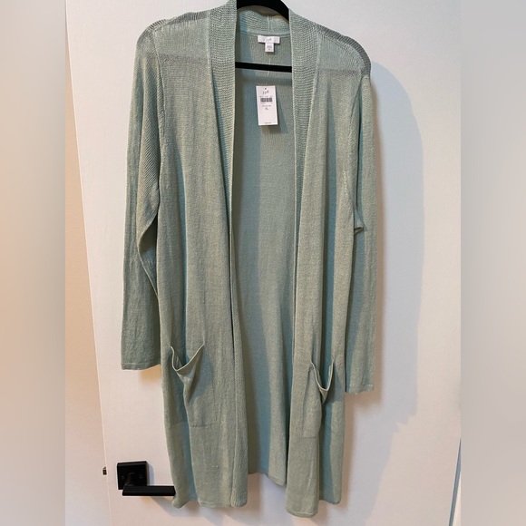 J. Jill | Sweaters | Jjill Long Knit Cardigan Size Xl New With Tags ...